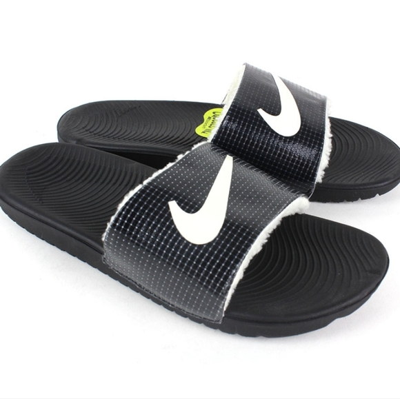 Nike | Shoes | Nike Kawa Se 2 Solar Soft Slide Black Coconut Milk Size ...